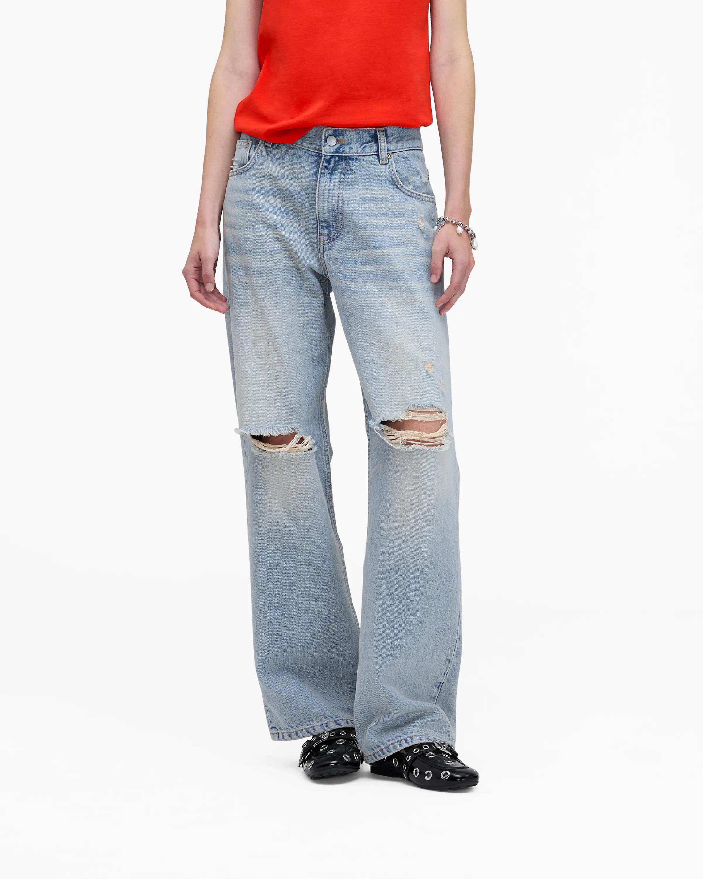 MARC JACOBS MARC JACOBS Relaxed Straight Leg Jeans